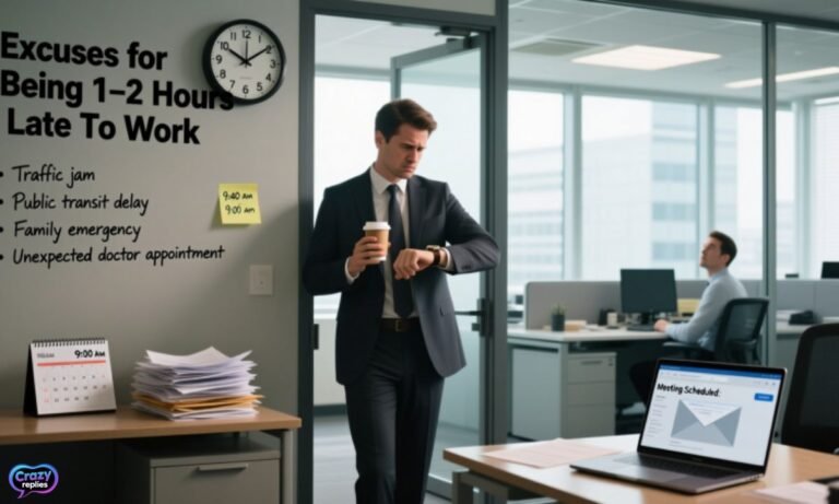 52 Excuses for Being Late to Work: Practical and Funny Tips
